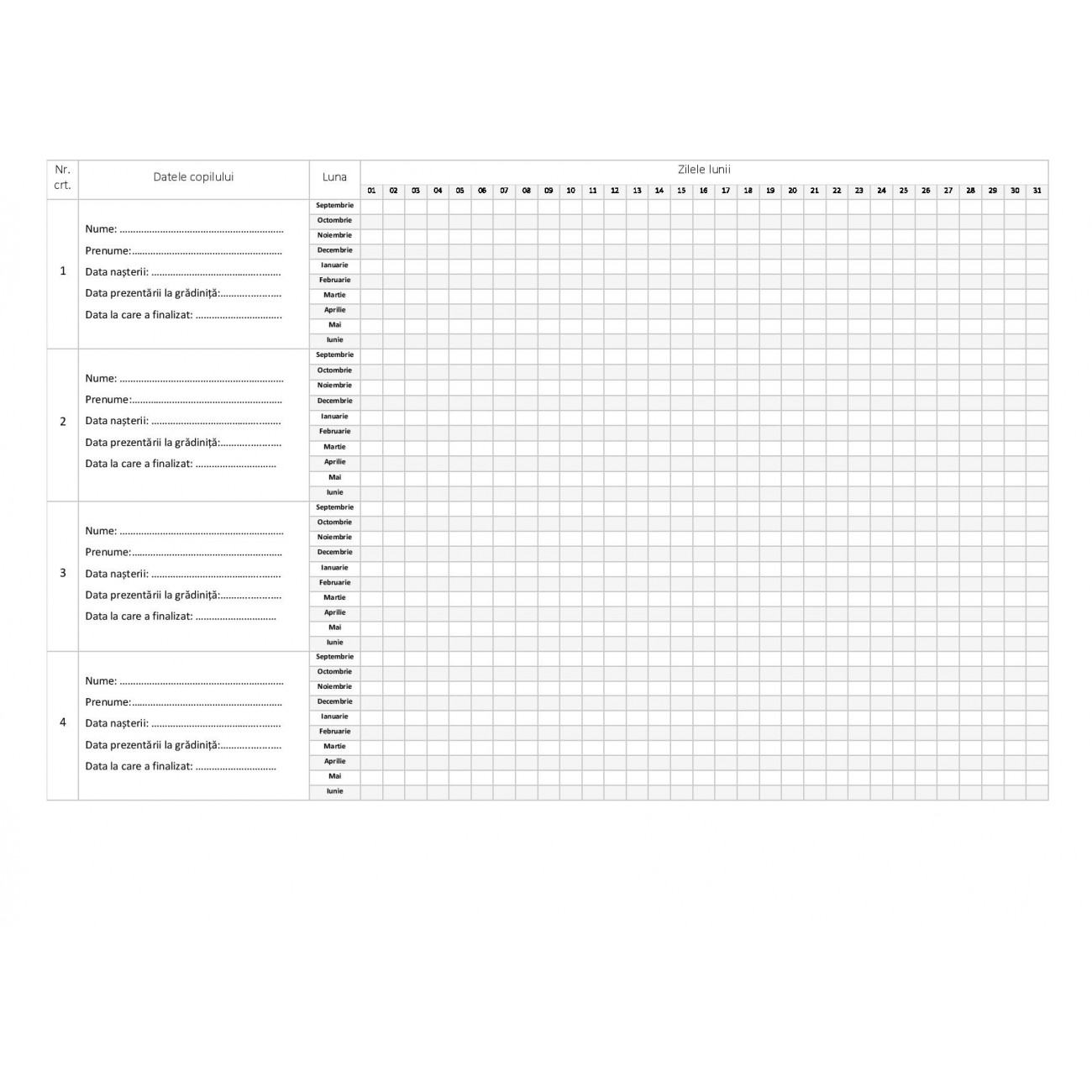Catalogul grupei 2023 (A4, coperta plastifiata, spira metalica)
