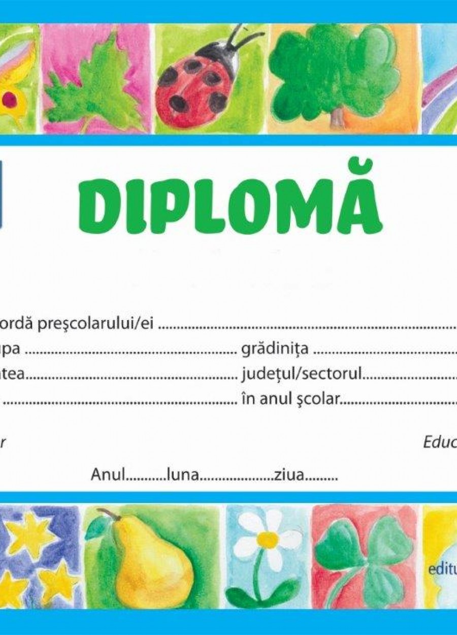 Diploma - Micul ecologist