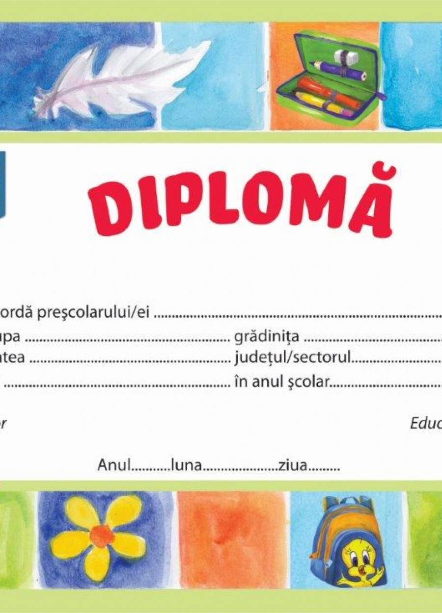 Diploma - Micul scriitor