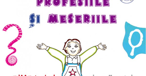 Carte de colorat: Descoperim profesiile si meseriile 4+ - 978-606-8537-68-9